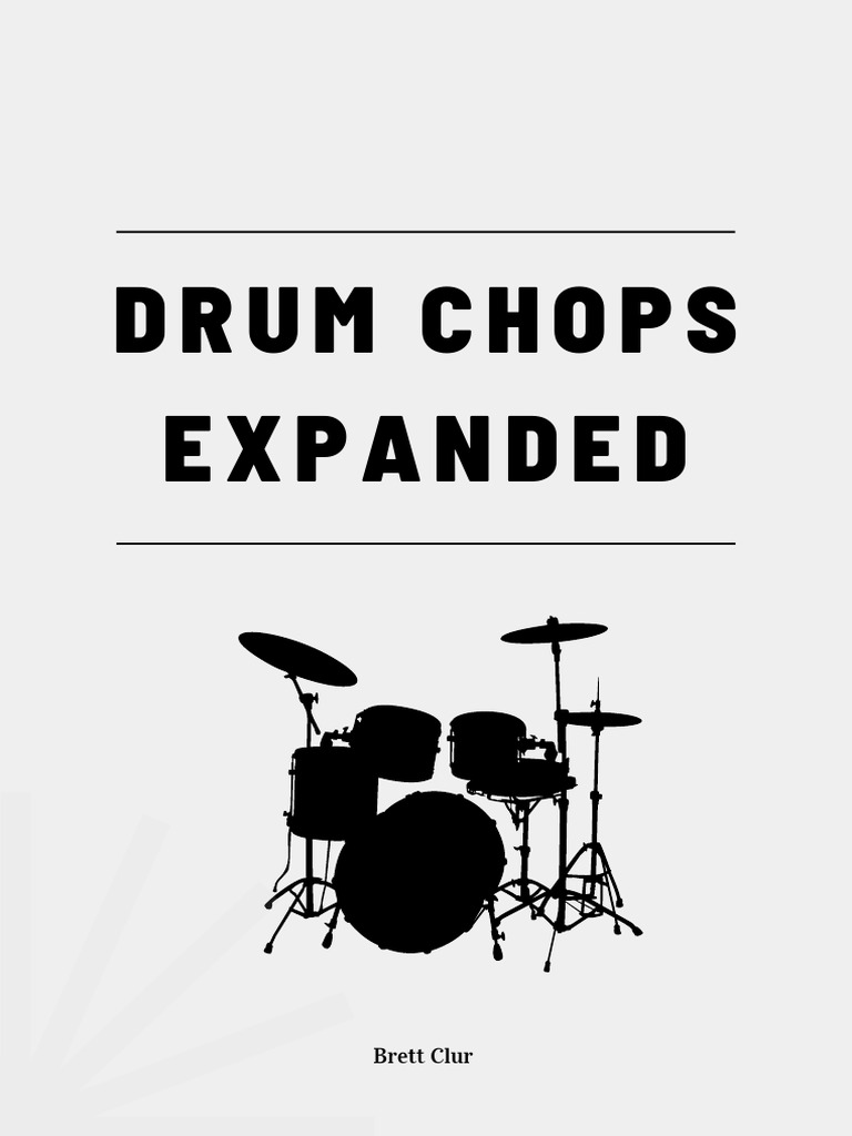 Drum Chops Expanded E-Book | PDF
