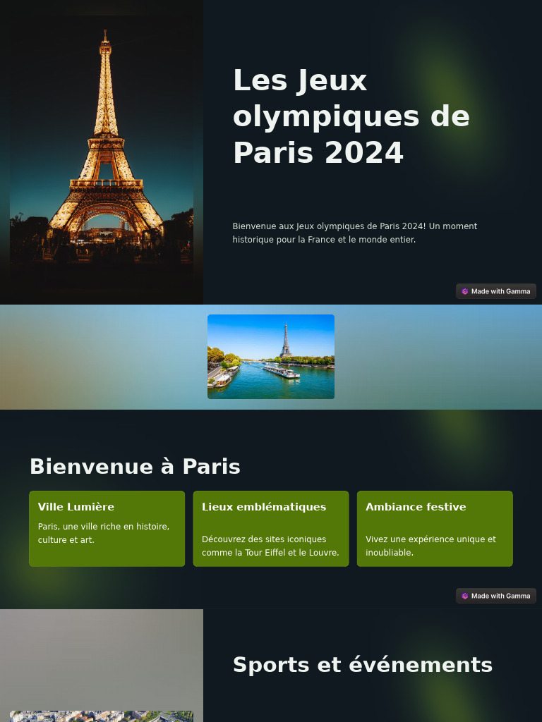 Les-Jeux-olympiques-de-Paris-2024 2 | PDF
