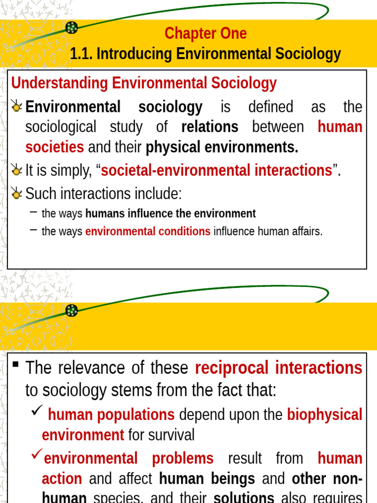 Understanding Environmental Sociology | PDF | Sociology | Risk
