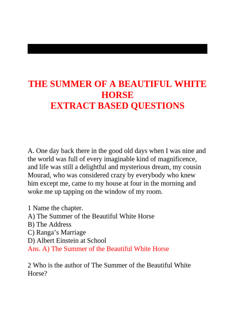 Student Literature Quiz | PDF