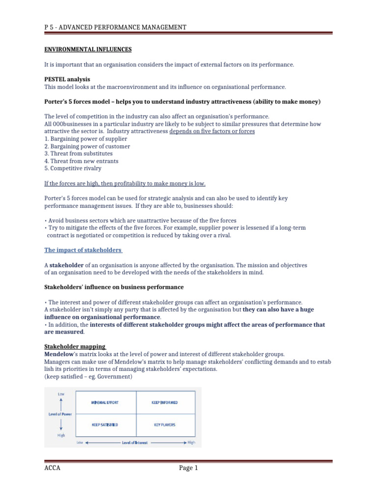 P5 - Chapter 2 ENVIRONMENTAL INFLUENCES | PDF | Risk | Business Economics
