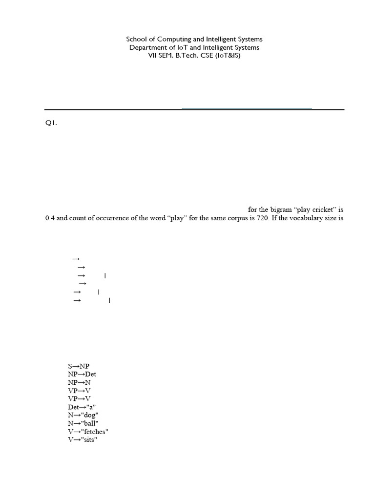 Assignment 1 - NLP 2024 | PDF | Applied Mathematics | Linguistics Assignment 1 - NLP 2024 | PDF | Applied Mathematics | Linguistics