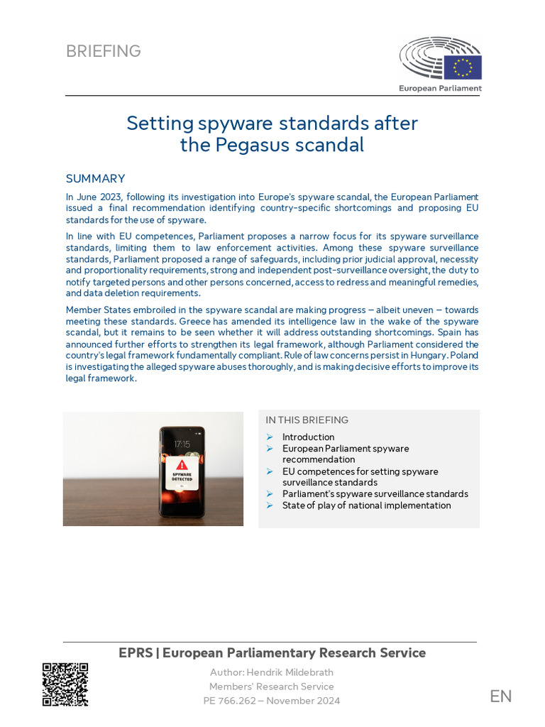 Eprs Bri (2024) 766262 en | PDF | European Union Law | European Union