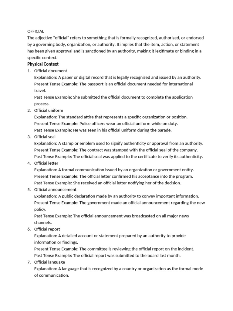 OFFICIAL | PDF | Seal (Emblem) | Policy