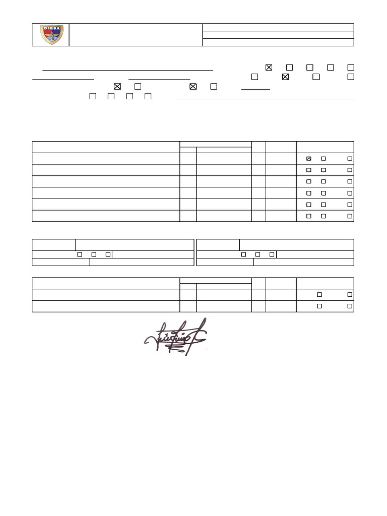 Formato Declaración Dependencia Económica DIGSA | PDF | Instituciones sociales