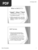 SWIFT Standards 2020 | PDF | Letter Of Credit | Service Industries