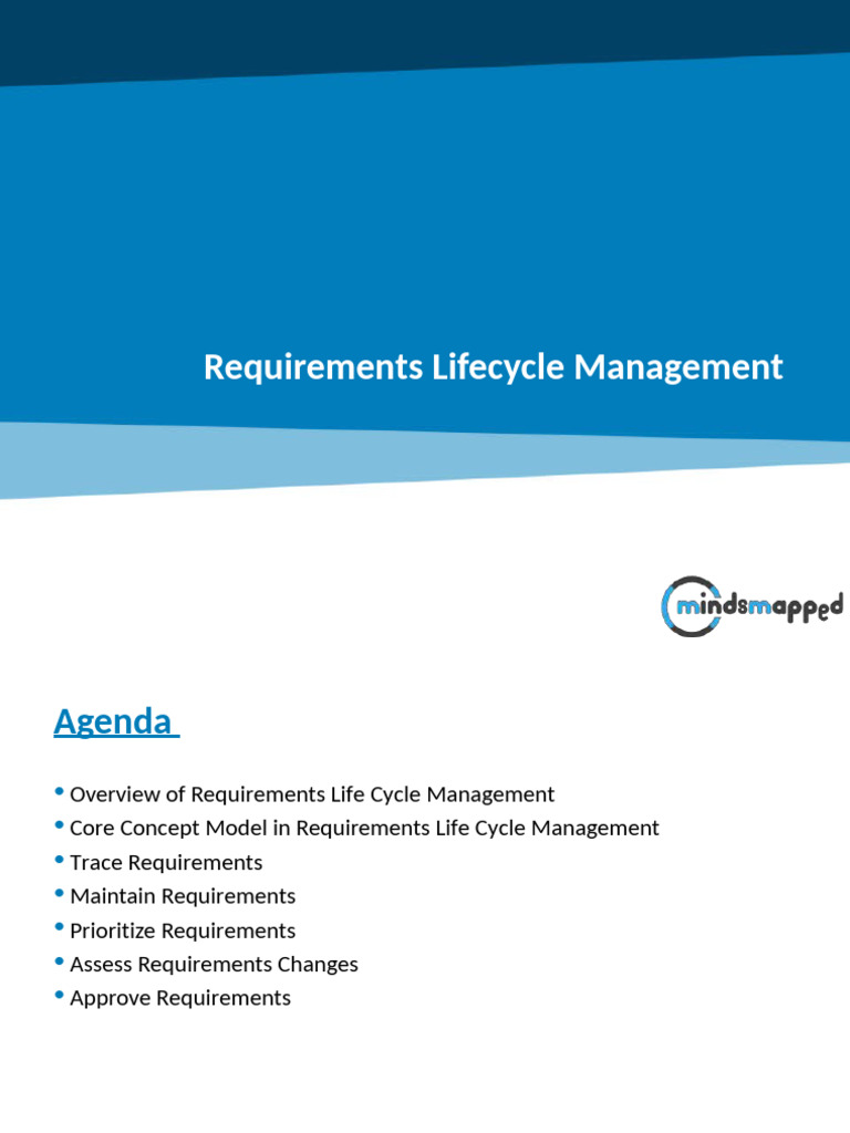 BA-Chapter 5 - Requirement Life Cycle Management | PDF | Life Cycle ...