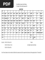 Duty Rota Term 1 2025 | PDF