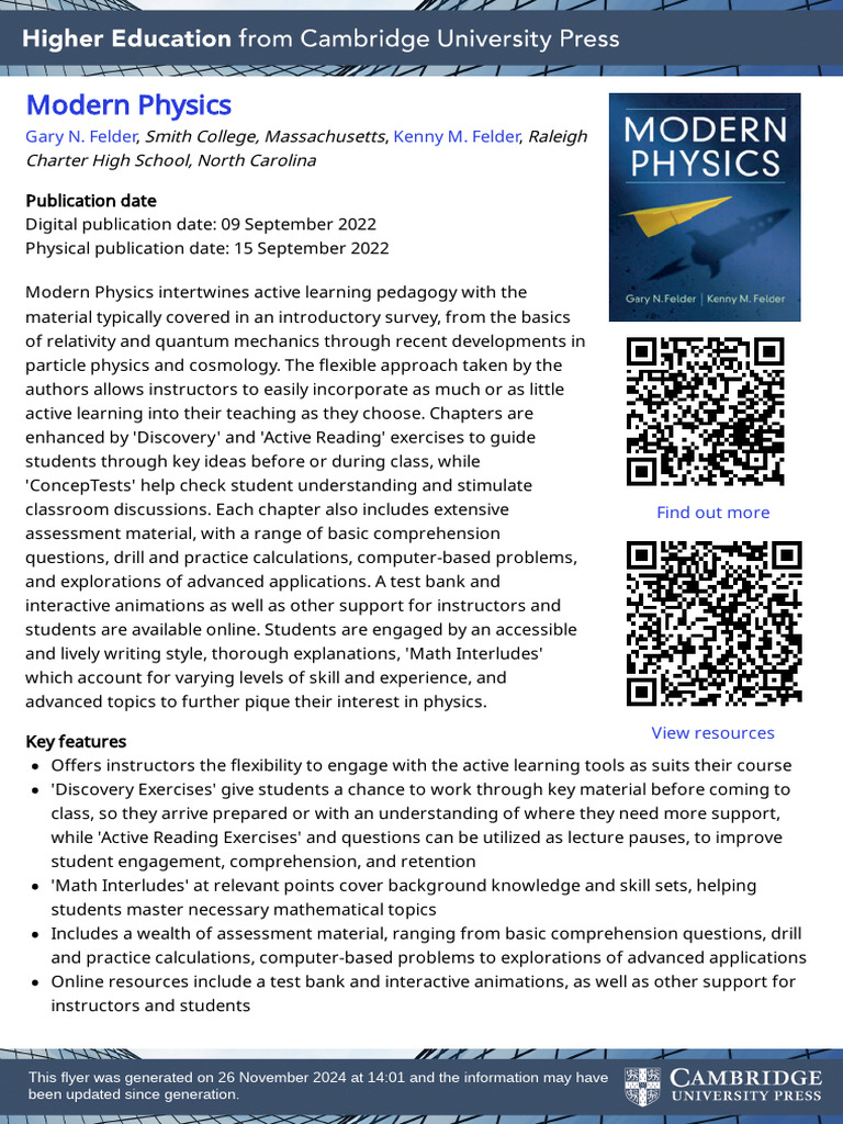 Advanced Level Physics by Keith Gibbs | PDF | Physics | Quantum Mechanics