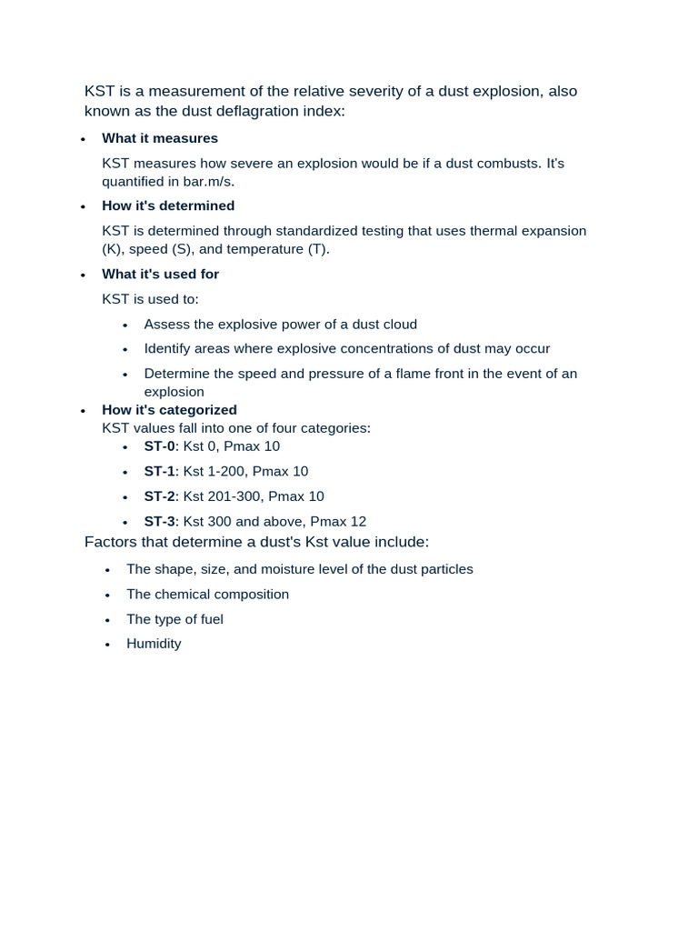 KST Is Kexplosion S Peed T Hermal | PDF