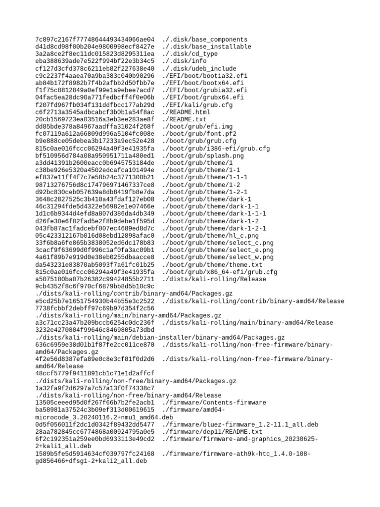 Kali Linux File Structure Overview | PDF | Pool (Cue Sports) | Free ...