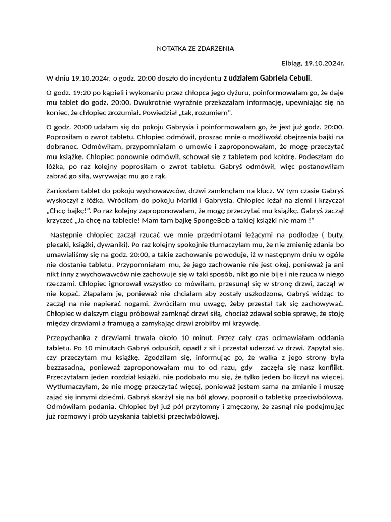 Notatka G.C | PDF