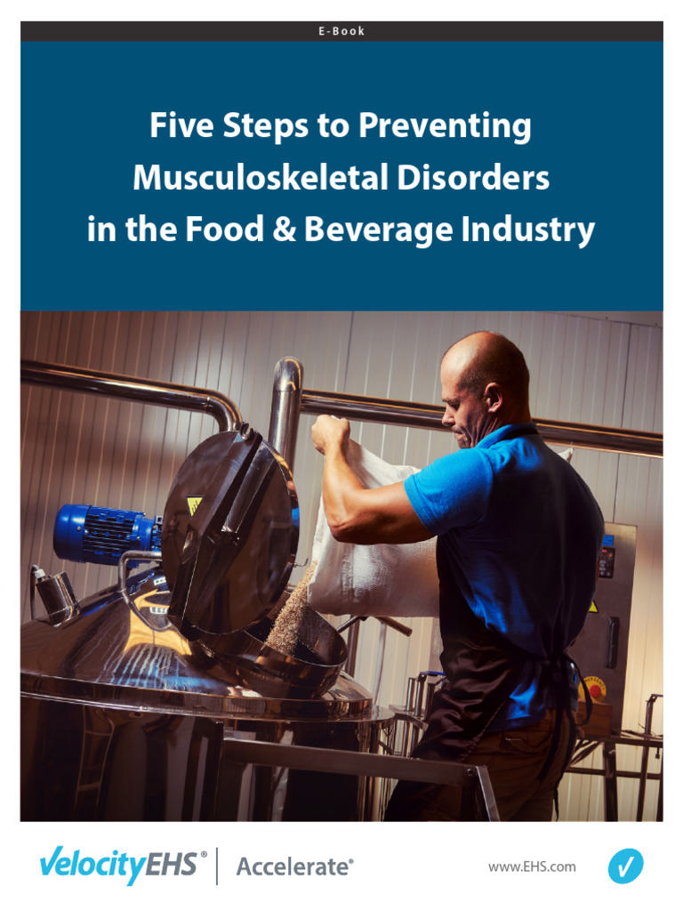 VelocityEHS Ebook Preventing MSD Food Bev Industry | PDF | Human Factors And Ergonomics | Business