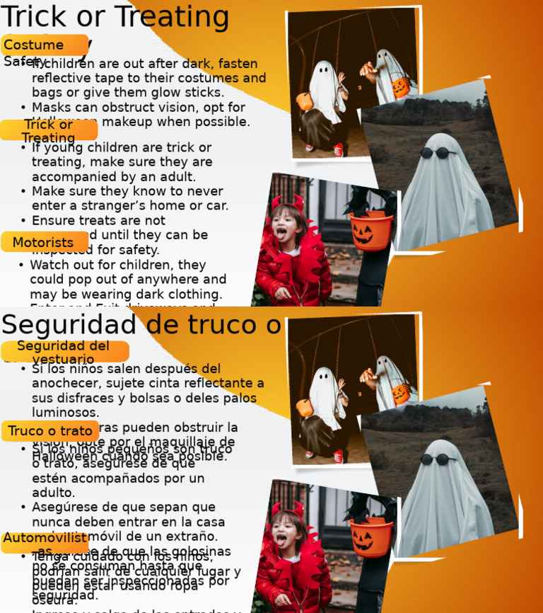Trick or Treating Safety | PDF