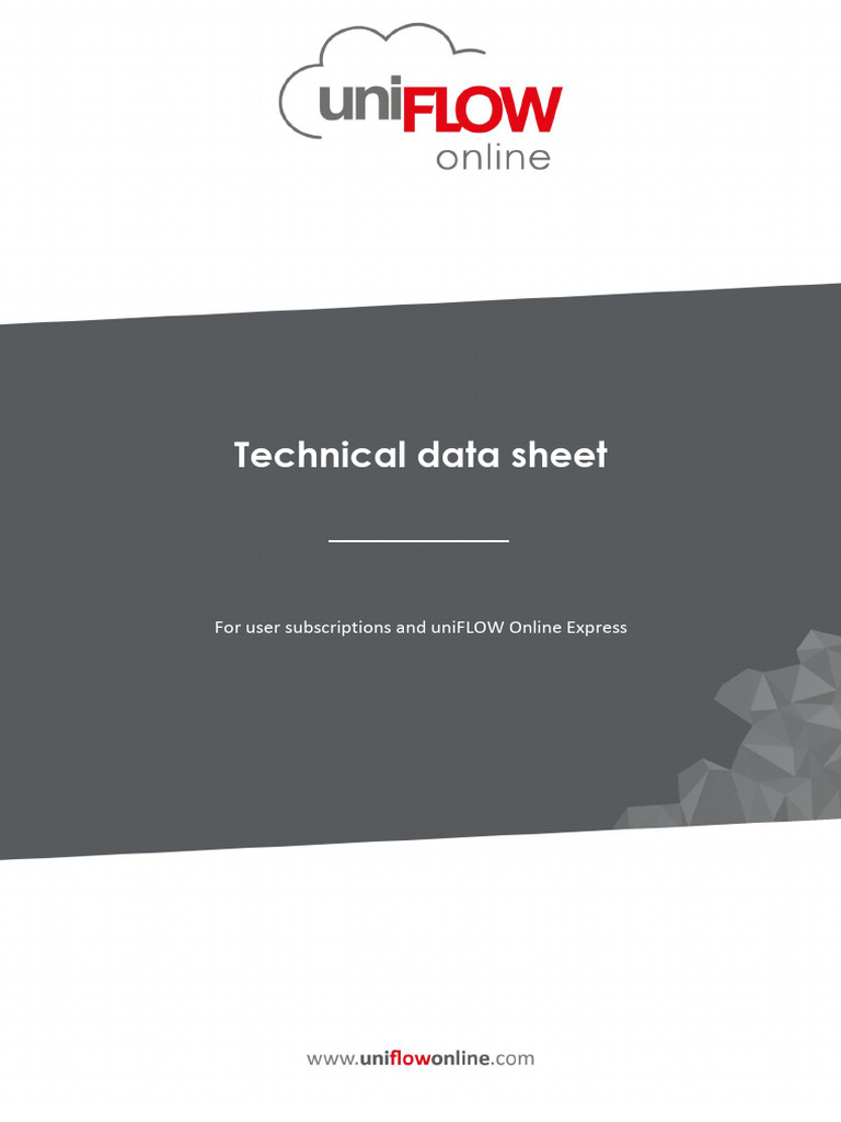 uniFLOW Online 20241 TechData USER Subscriptions NLBNL | PDF | Image Scanner | Personal ...