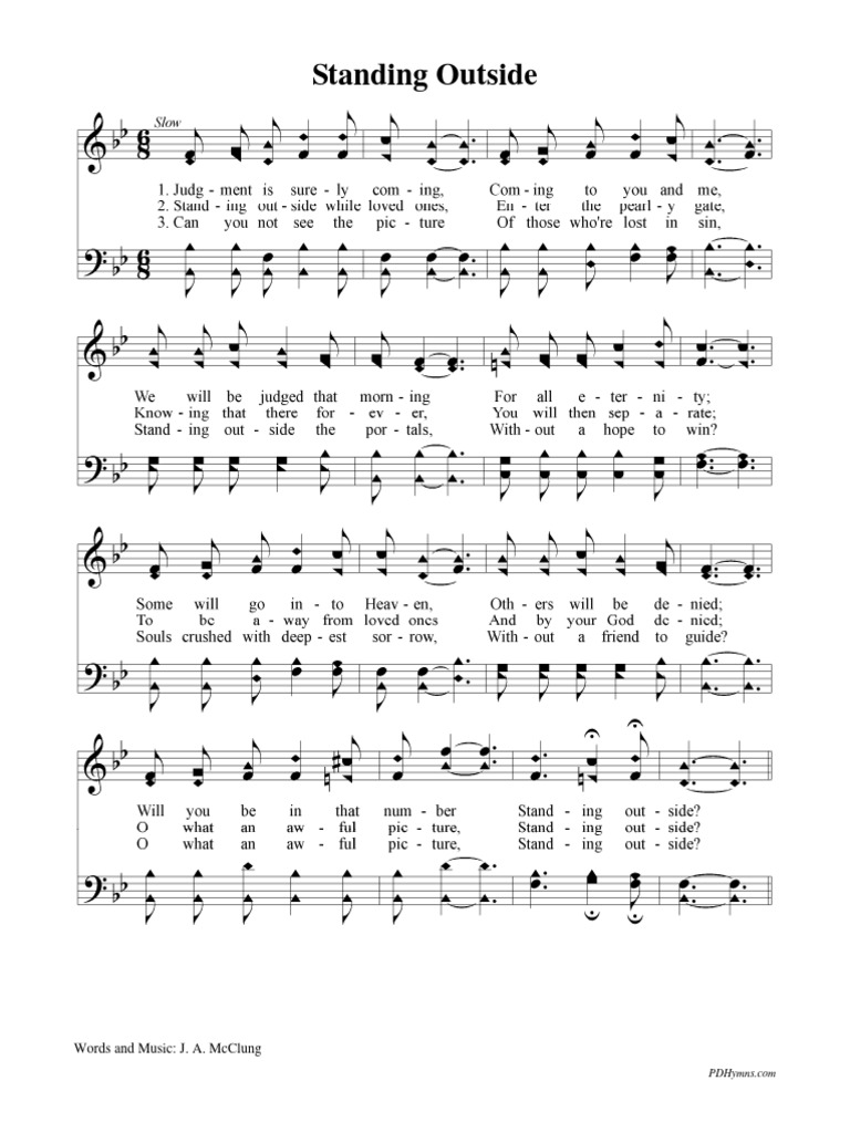 Standing Outside | PDF