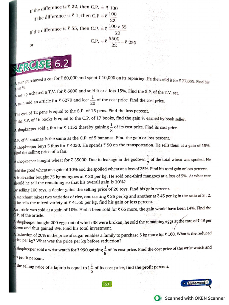 8 Math's | PDF