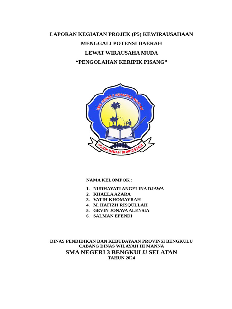Laporan Kegiatan Projek Angel | PDF