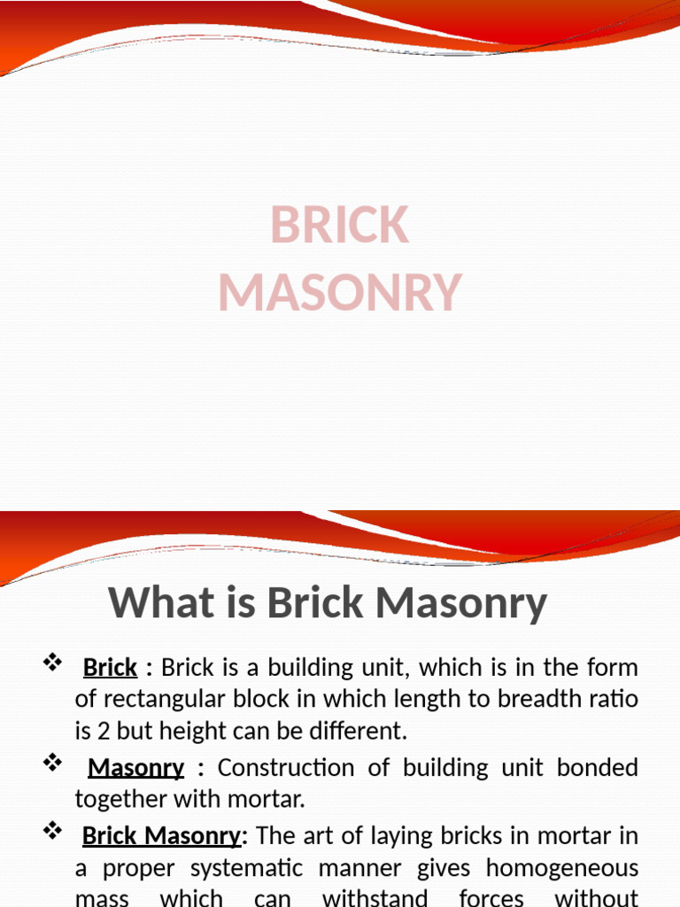 Brick | PDF | Brick | Masonry