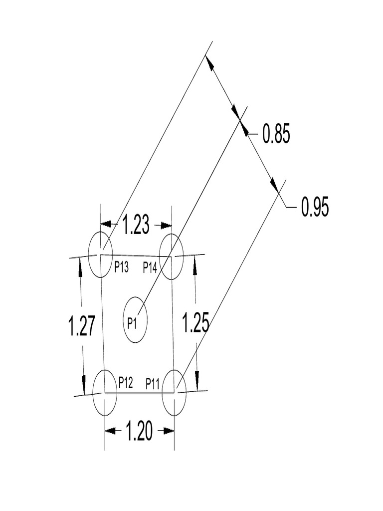 Pile Layout Model.001 | PDF