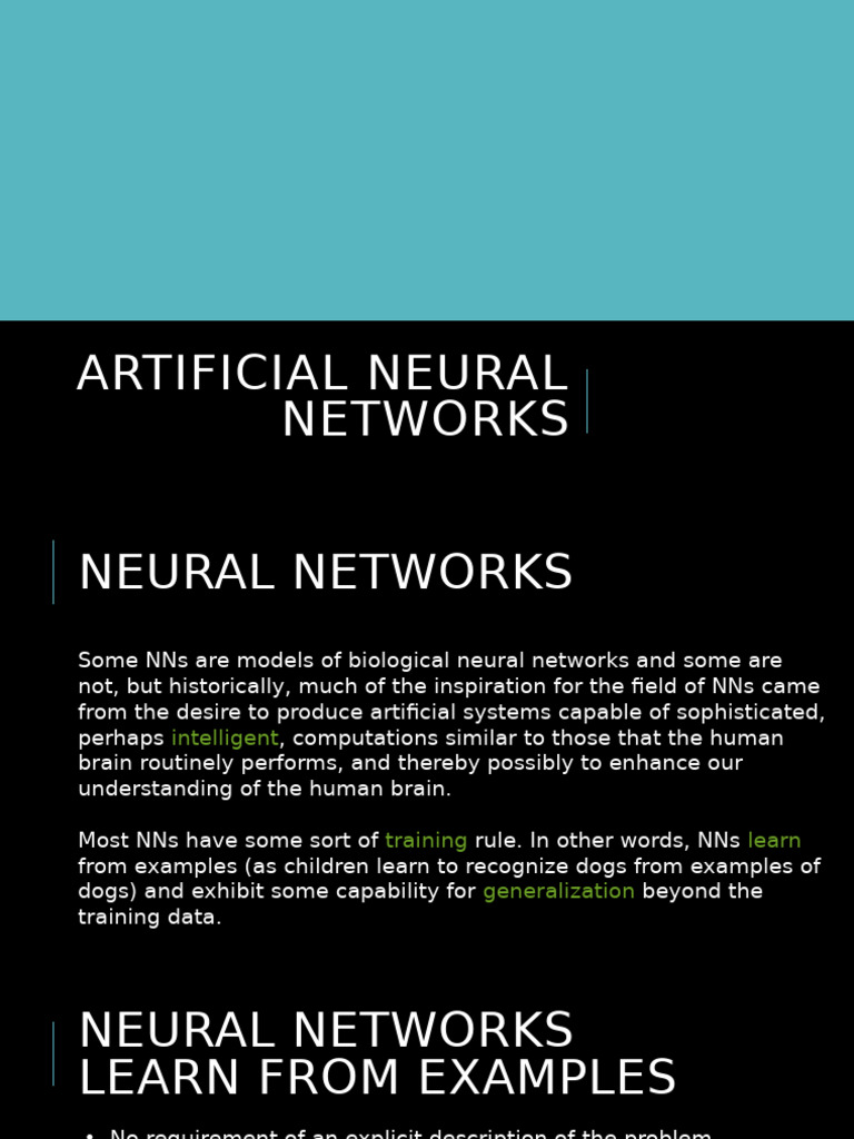 Neural Networks: Concepts and Applications | PDF | Artificial Neural ...