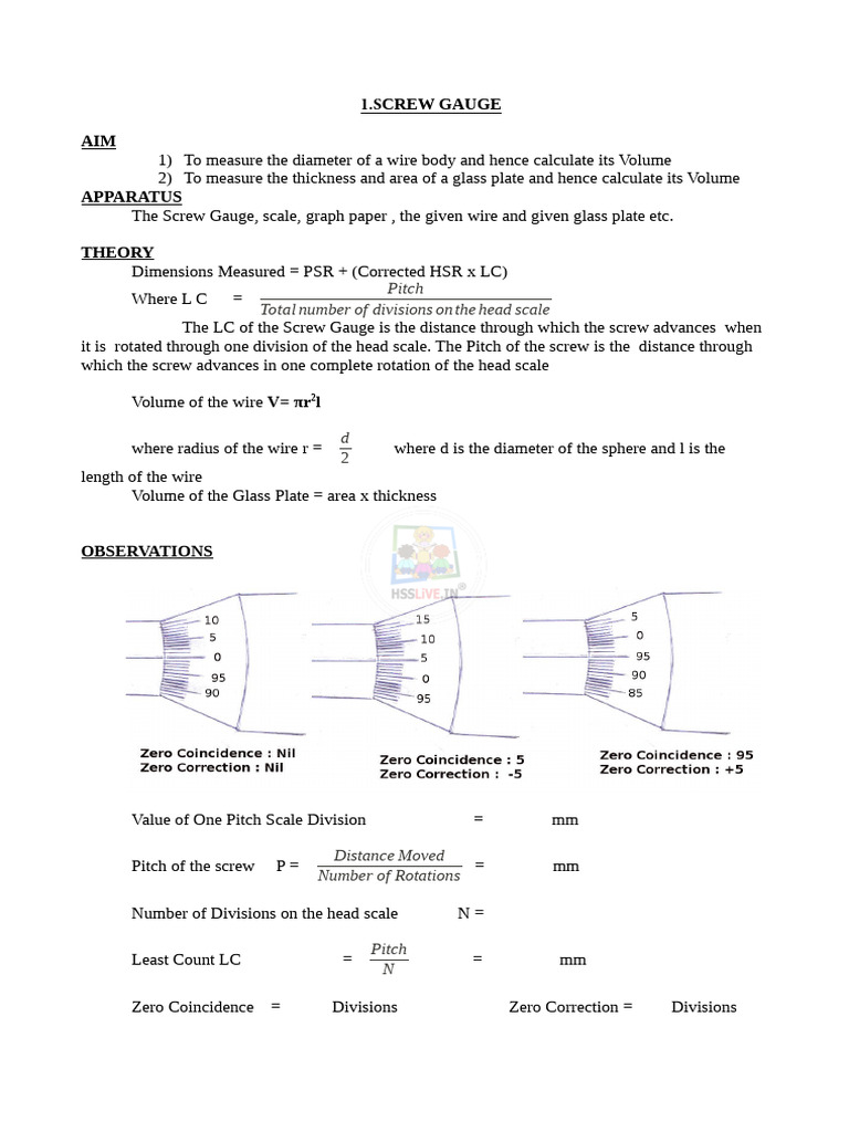 11 Physics Practical Pdf Pendulum Tension Physics