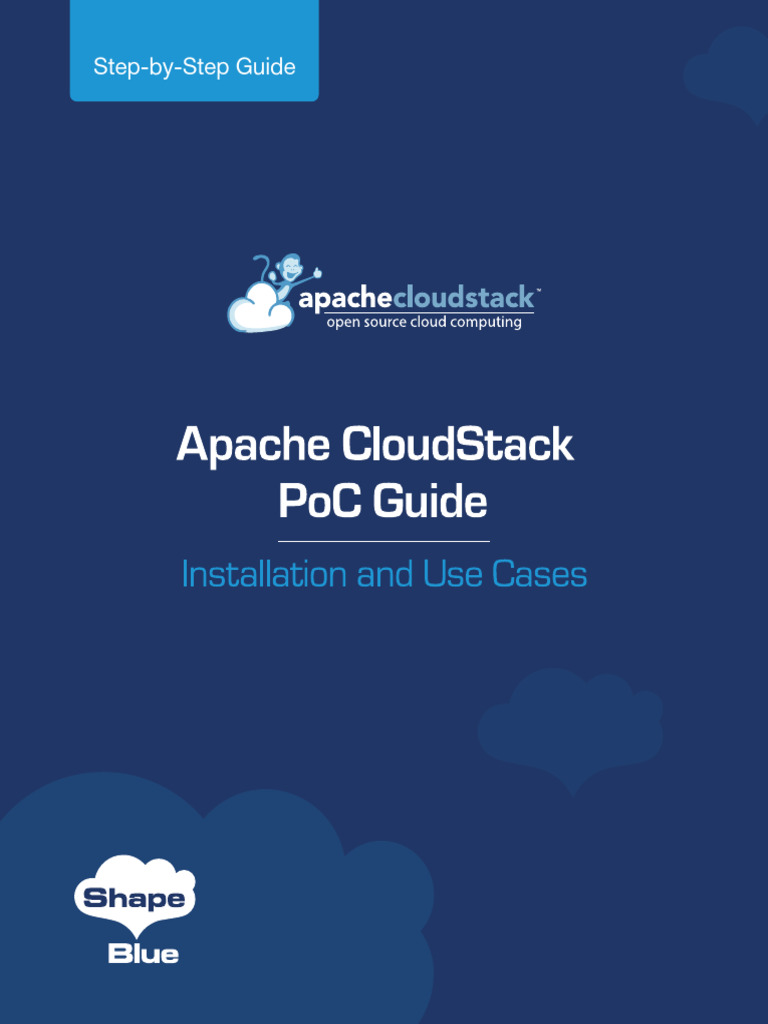 Apache CloudStack PoC Guide | PDF | Computer Network | User (Computing)