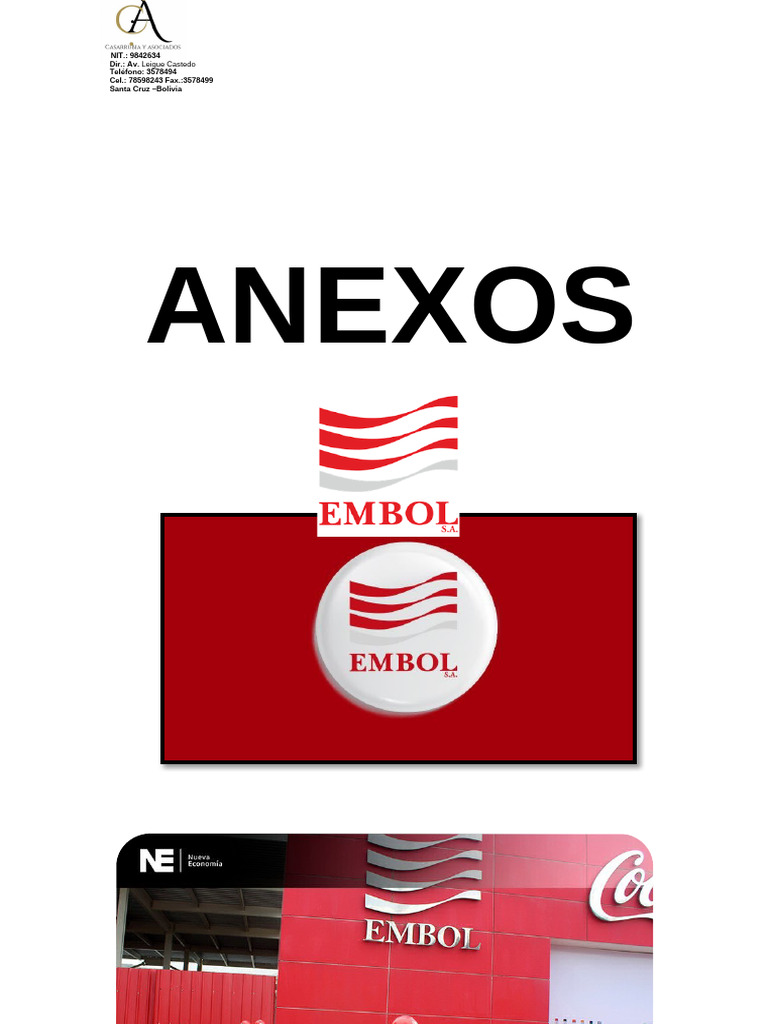 Anexos Embol S.A | PDF