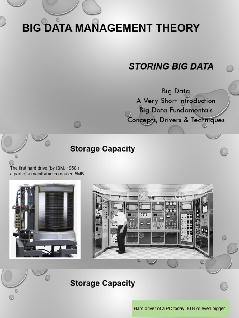 Big Data강의자료-Storing Big Data | PDF | Apache Hadoop | Relational Database