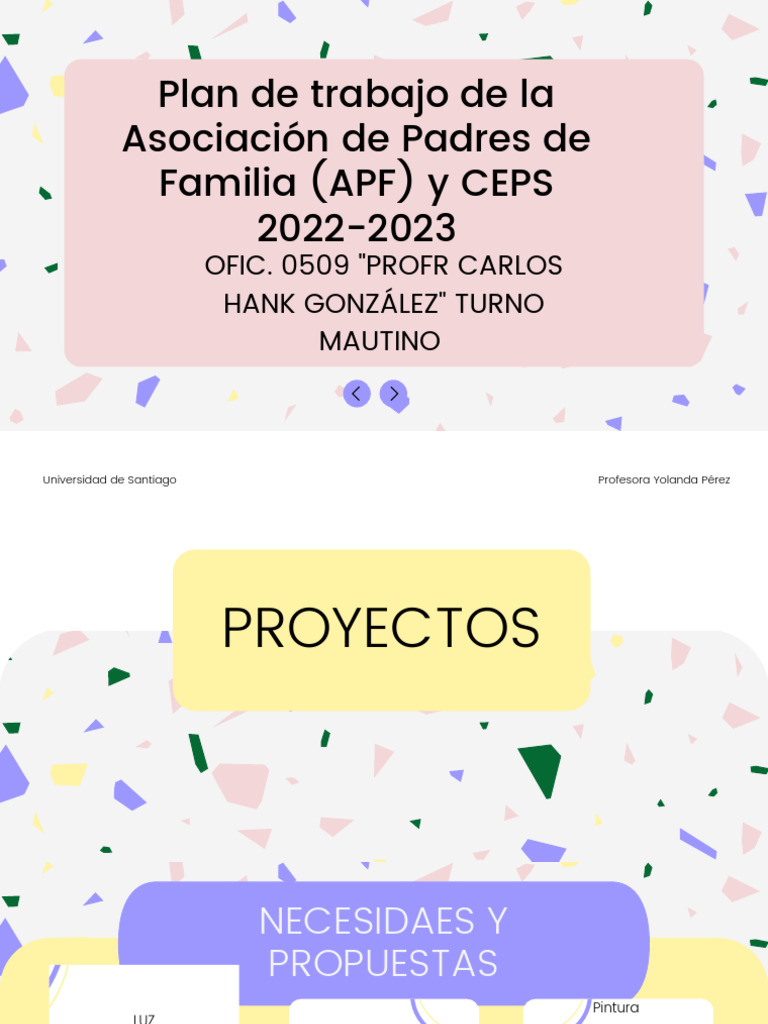 Plan de Trabajo Apf y Ceps | PDF