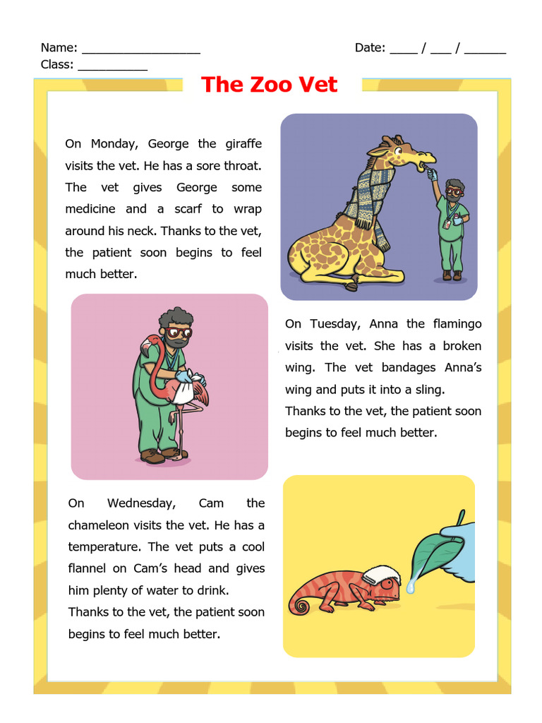 The Zoo Vet's Healing Tales | PDF