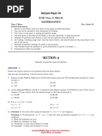 ICSE Class 10 Maths Formula Sheet 2025 | PDF