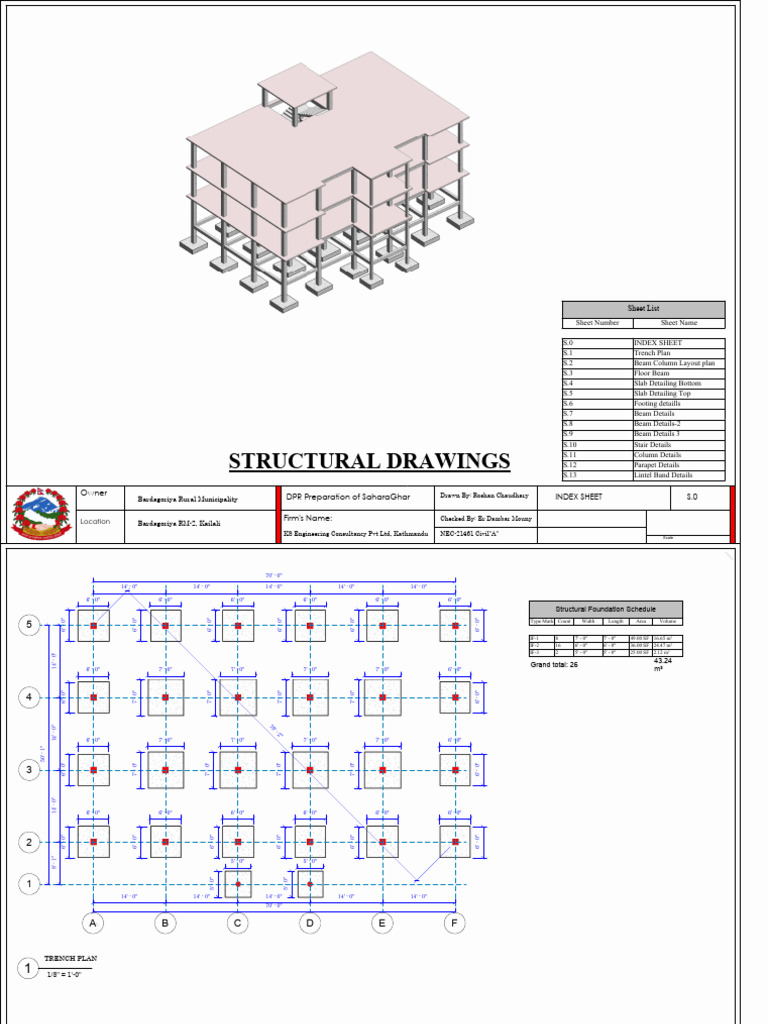 SAHARA STRUCTURAL S6 | PDF | Architectural Design | Architecture