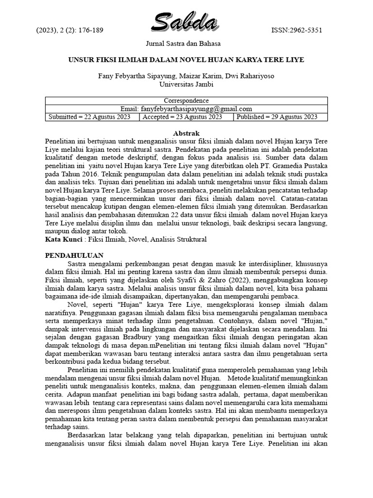 Naskah Fani Sabda | PDF