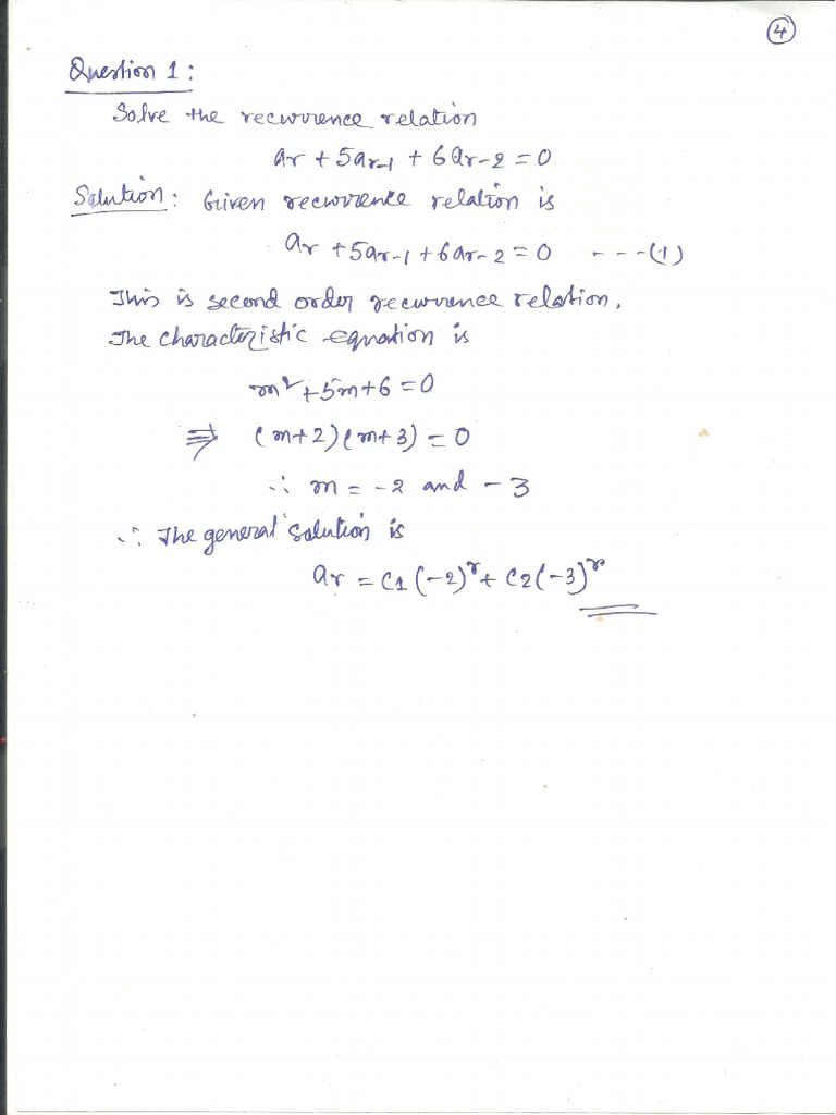 Discrete Math Class Note Part II | PDF