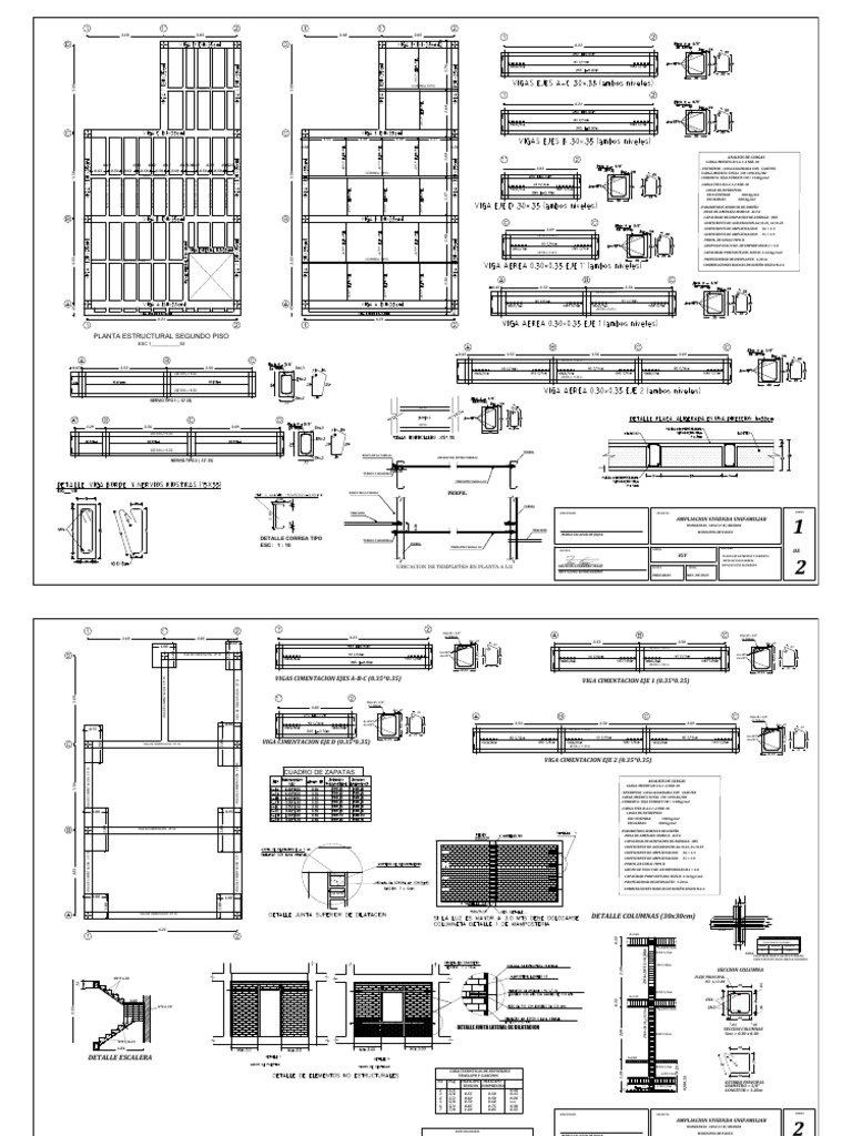Planos Estructurales | PDF