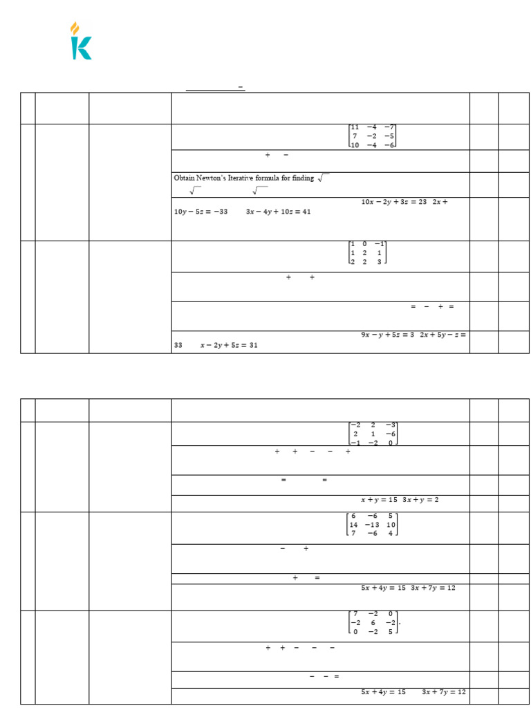 Matrices and Calculus Assignment 1 | PDF | Eigenvalues And Eigenvectors | Matrix (Mathematics)