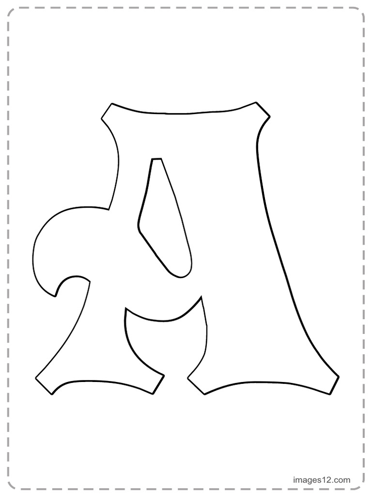 Letras Mayusculas en PDF | PDF