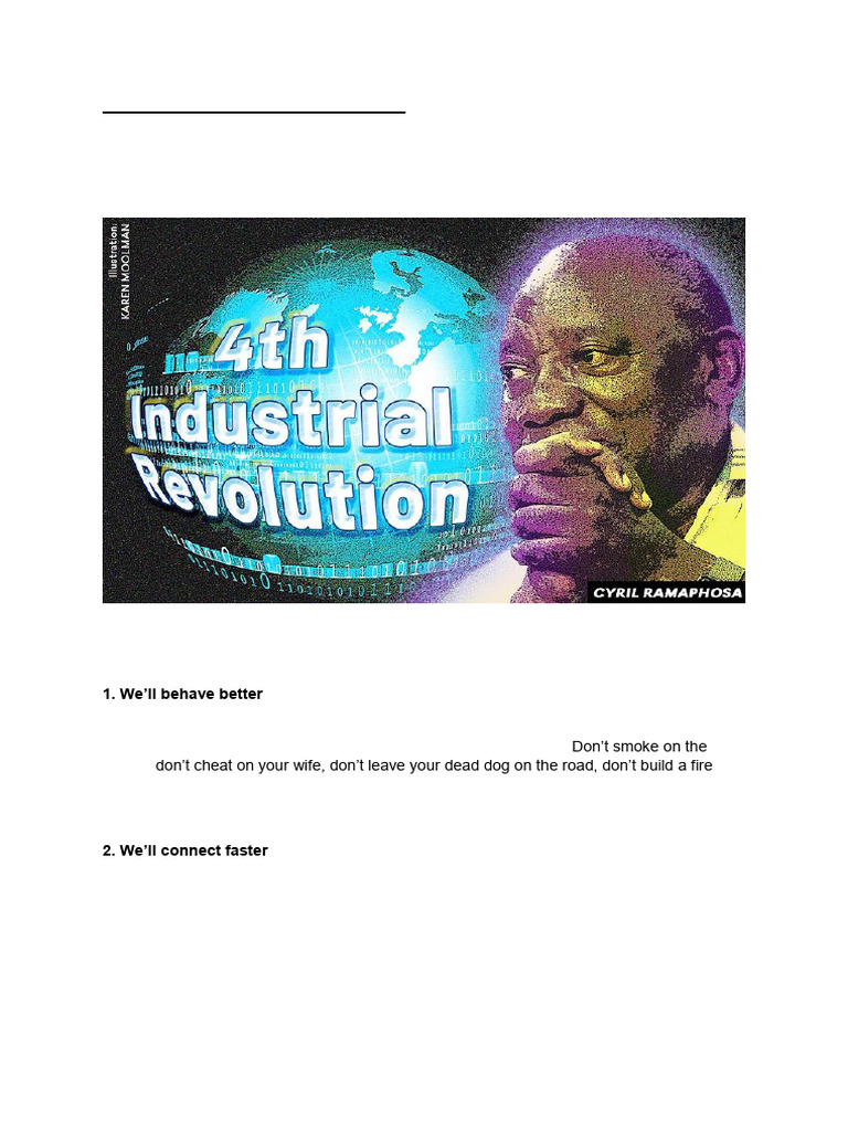 4ir - Benefits For Sa | PDF | Inflation | Surveillance