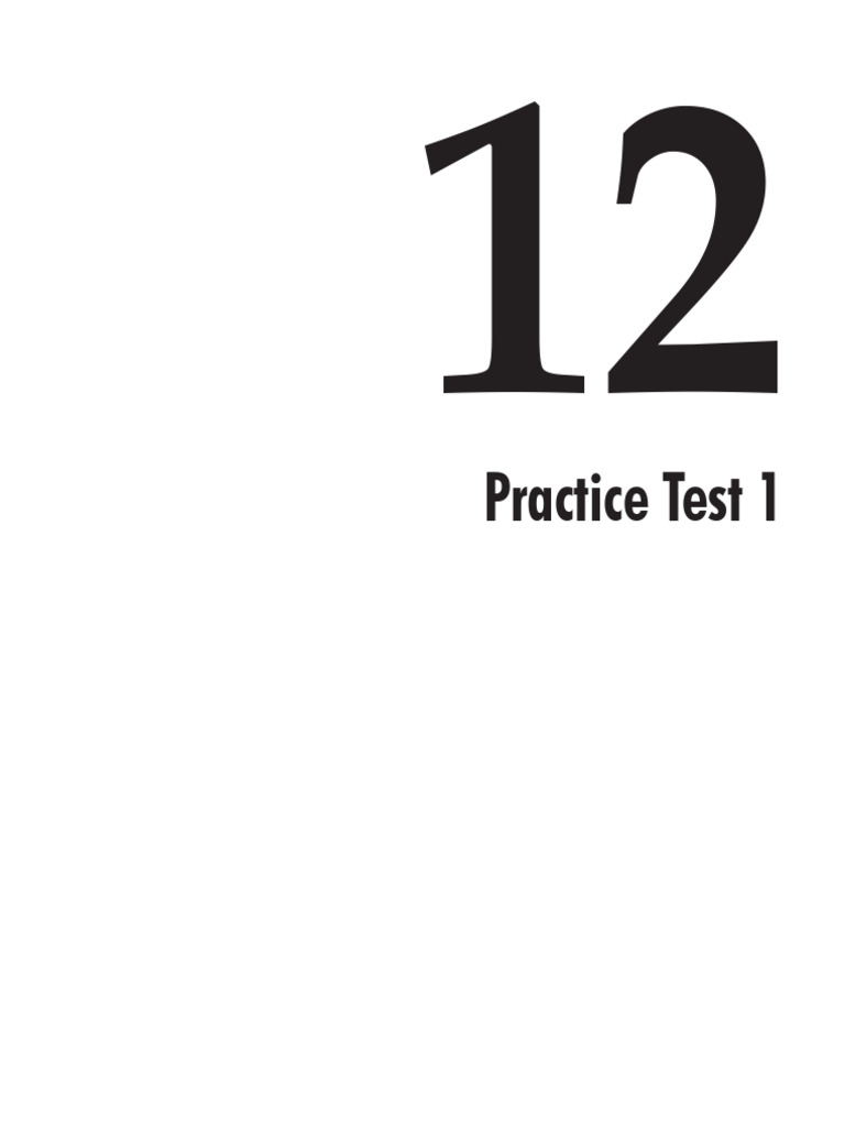 AP Practice Test 1 | PDF | Multiple Choice