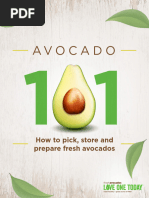 Avocado Ripeness Stages Guide | PDF | Avocado | Edible Fruits