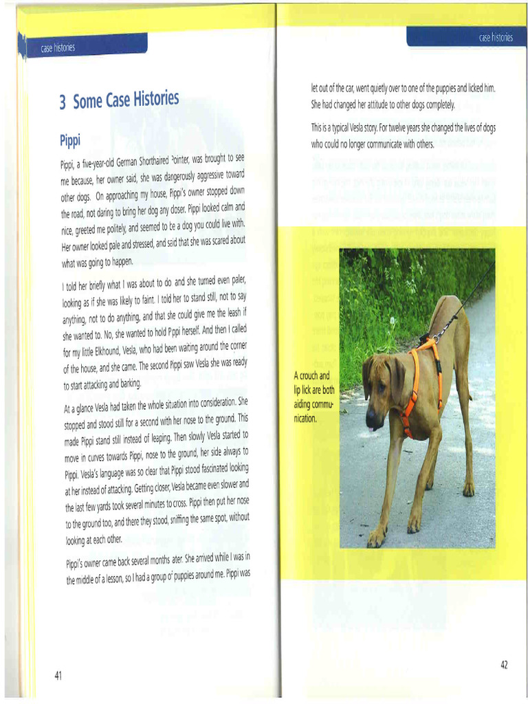 Rugaas, Turid - On Talking Terms With Dogs - Cap 3 - Some Cases ...