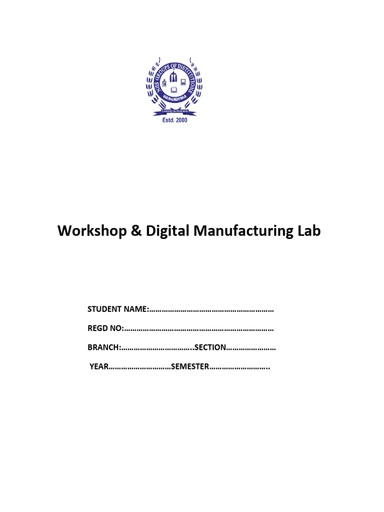 W&DM Lab | PDF | Grinding (Abrasive Cutting) | Forge