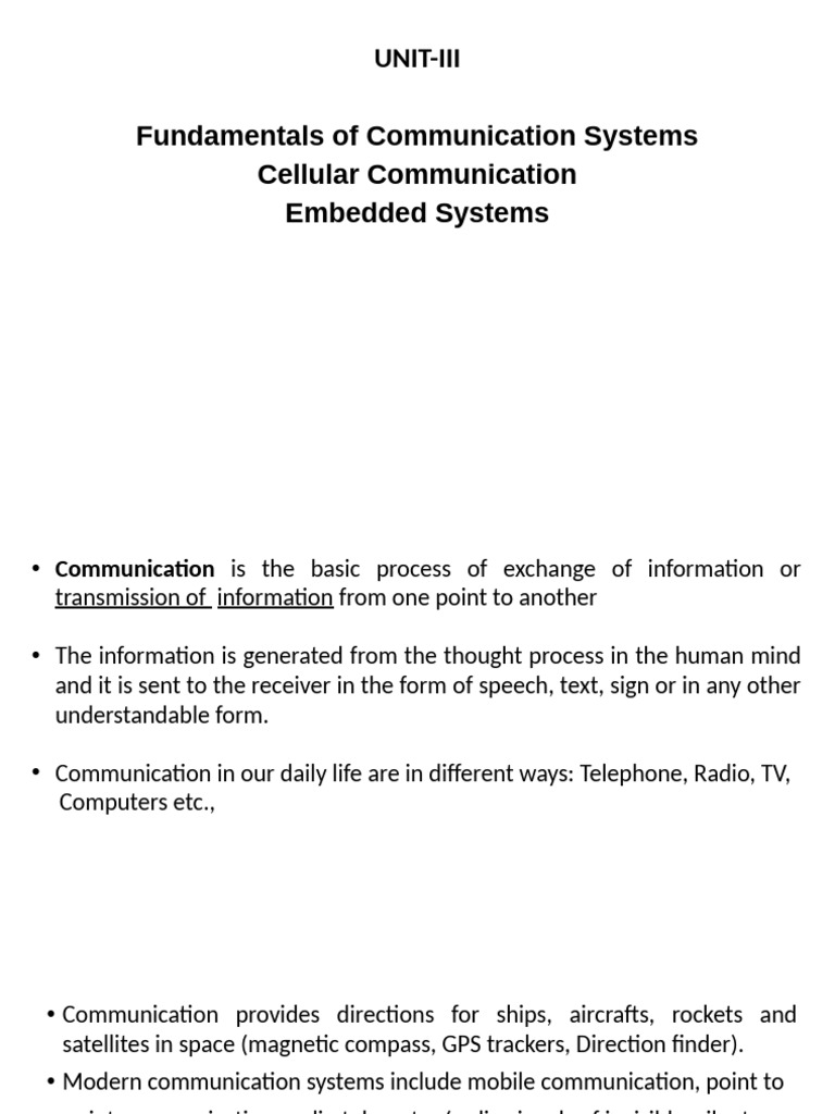 Unit 3 | PDF | Modulation | Cellular Network