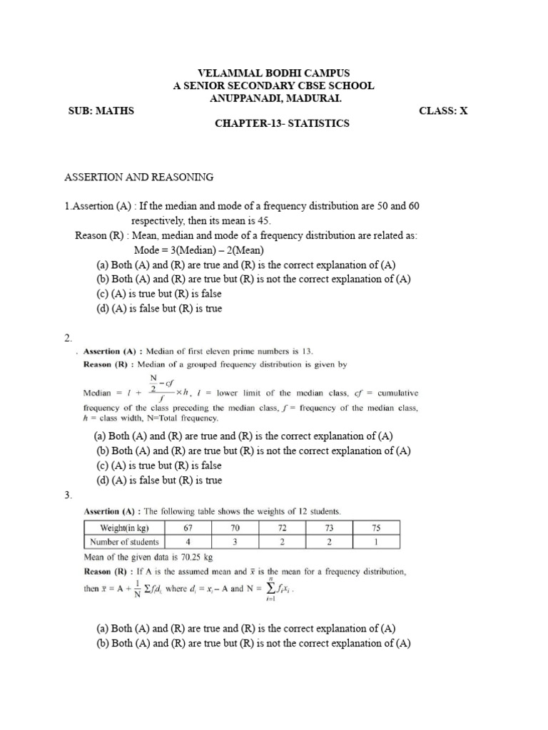 X Statistics | PDF | Mode (Statistics) | Mean
