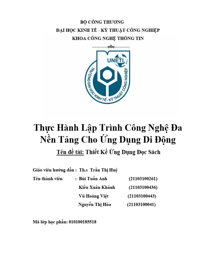 Báo Cáo LTDD | PDF