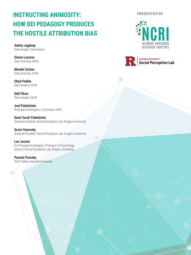 Instructing Animosity 11.13.24 | PDF | Caste | Bias