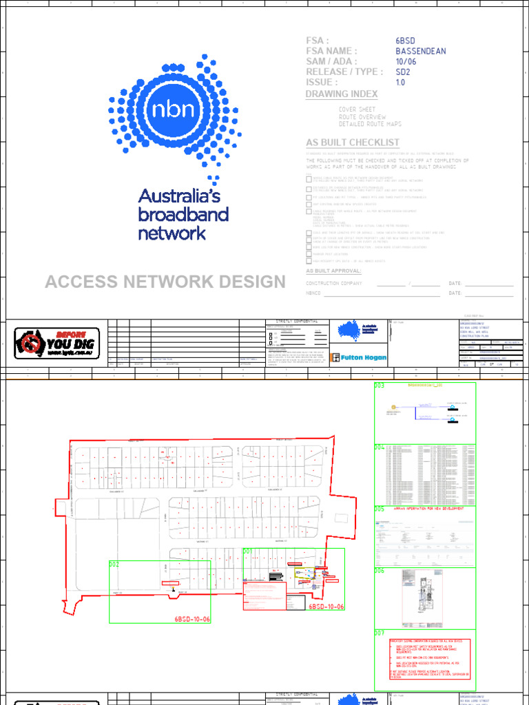 NBN Construction Plan for Eden Hill | PDF