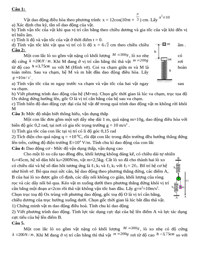De 8 CLLX CLD Tu Hoc o Nha 1 | PDF