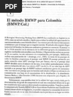 Índice BMWP/Col en Calidad de Agua | PDF | Agua | Calidad del agua
